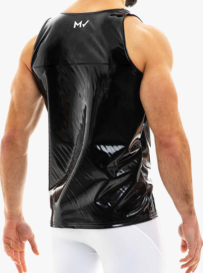 Modus Vivendi Fetish Viral Vinyl Tanktop Black – InUndies